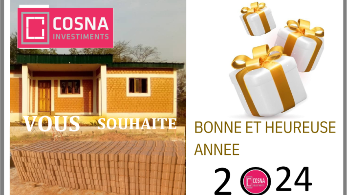 BONNE ET HEUREUSE ANNEE 2024 - Blog - Cosna Investments